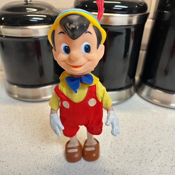Disney | Toys | Vintage Walt Disney Pinocchio Doll With Original ...